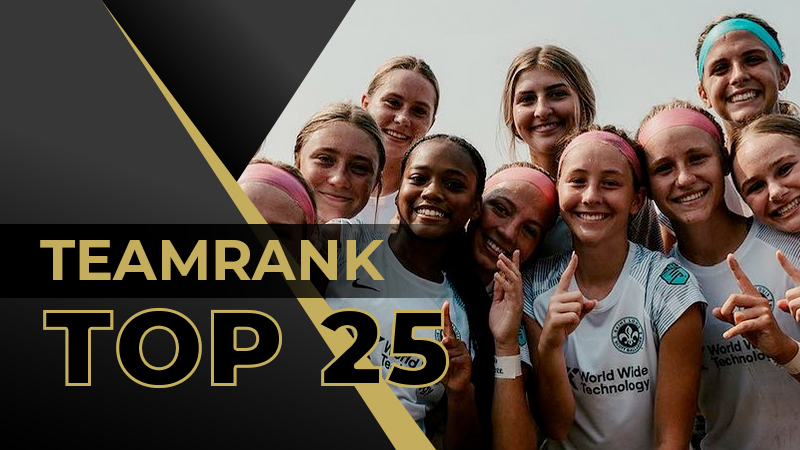 TeamRank Presented By TeamSnap - Girls | Club Soccer | Youth Soccer